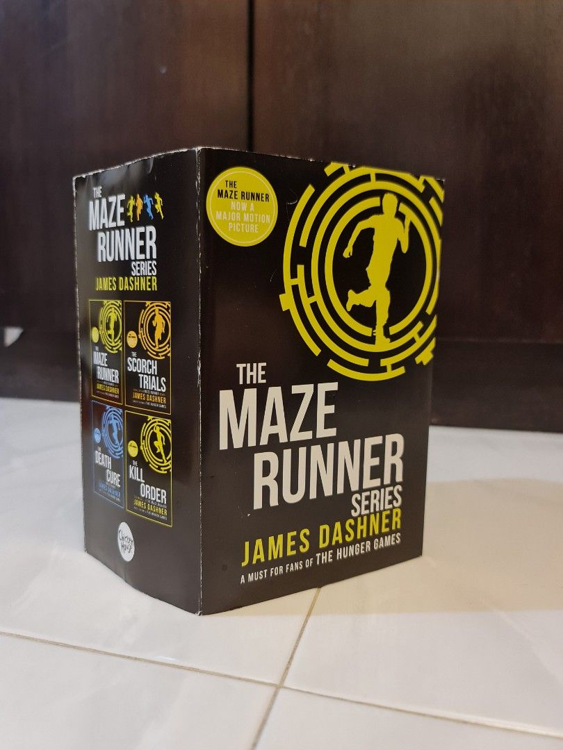The Maze Runner Series [4-Book Collection], Hobbies & Toys, Books ...