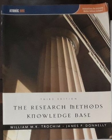 The Research Methods Knowledge Base (3rd Ed.), Hobbies & Toys, Books & Magazines, Textbooks on ...