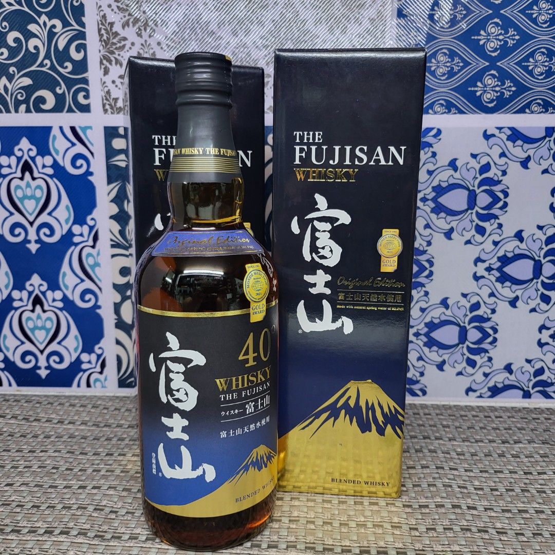 TM-The Fujisan Whisky 70cl, Food & Drinks, Alcoholic Beverages on Carousell