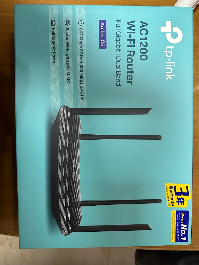 TP Link AC1200 Wifi Router, 電腦＆科技, 電腦周邊及配件, Wifi及上網相關產品 - Carousell