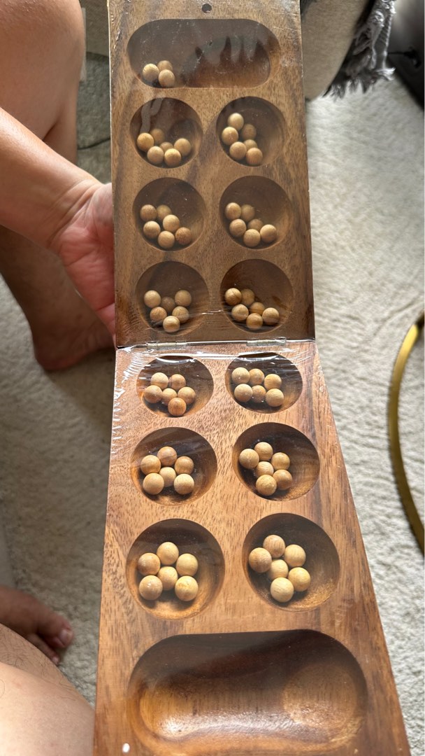 Traditional kalaha game, Furniture & Home Living, Home Decor, Other ...