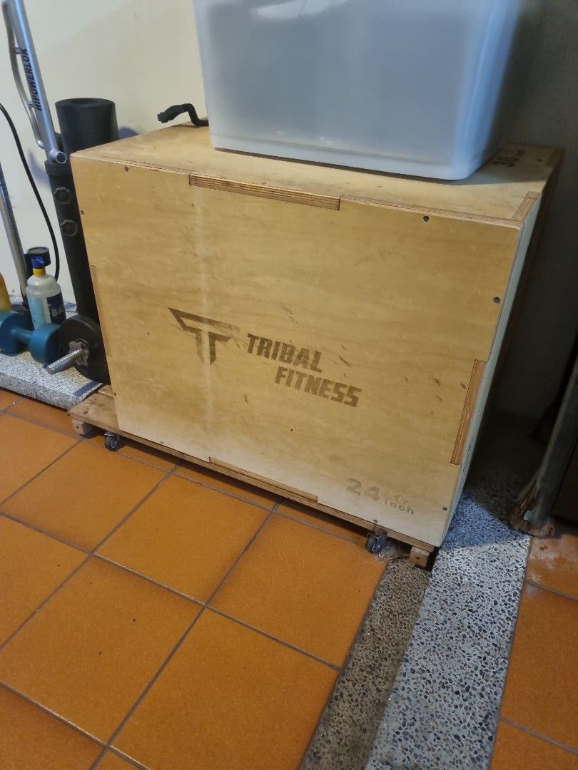 Tribal Fitness Step Box, Sports Equipment, Exercise & Fitness, Cardio ...