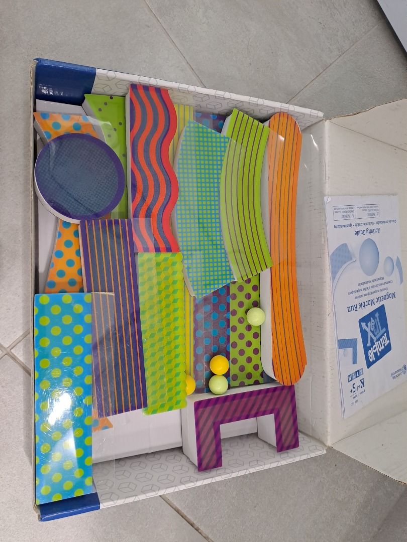 Tumble Trax - Magnetic marble run, Hobbies & Toys, Toys & Games on ...