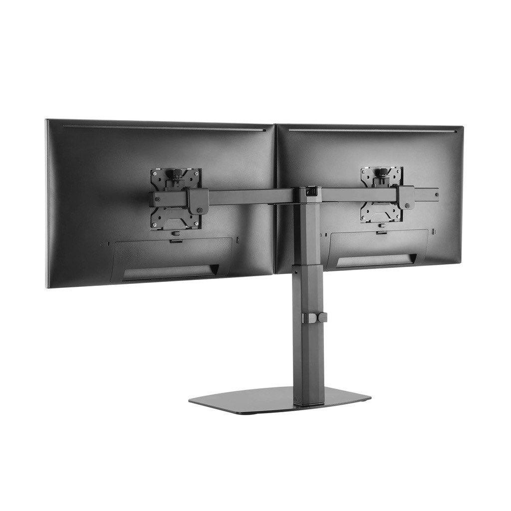 ULTi Ergo Dual Free Standing Monitor Mount Desk Stand, Spring Height ...