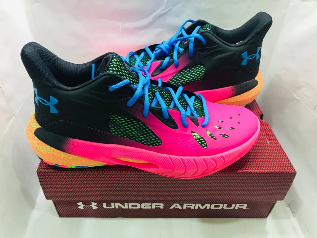 UNDER ARMOUR HOVR Havoc 3 'Cerise Blackout Purple', Men's Fashion ...