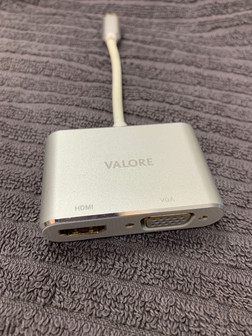 Usb C To Hdmi And Vga Adapter Computers And Tech Parts And Accessories