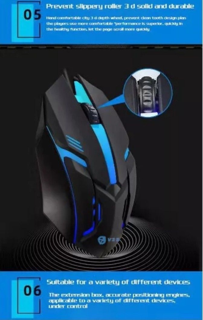 V2S MECHANICS MOUSE, Computers & Tech, Parts & Accessories, Mouse ...