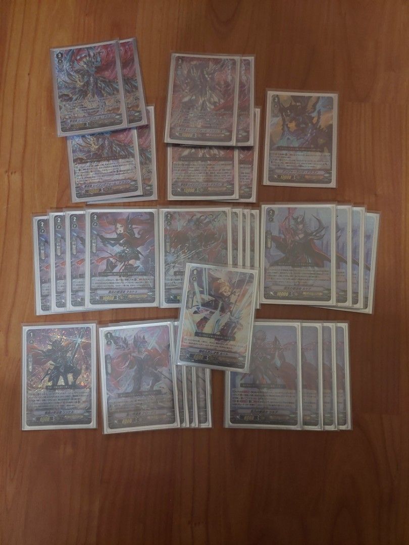 Vanguard shadow paladin raging form v deck, Hobbies & Toys, Toys ...