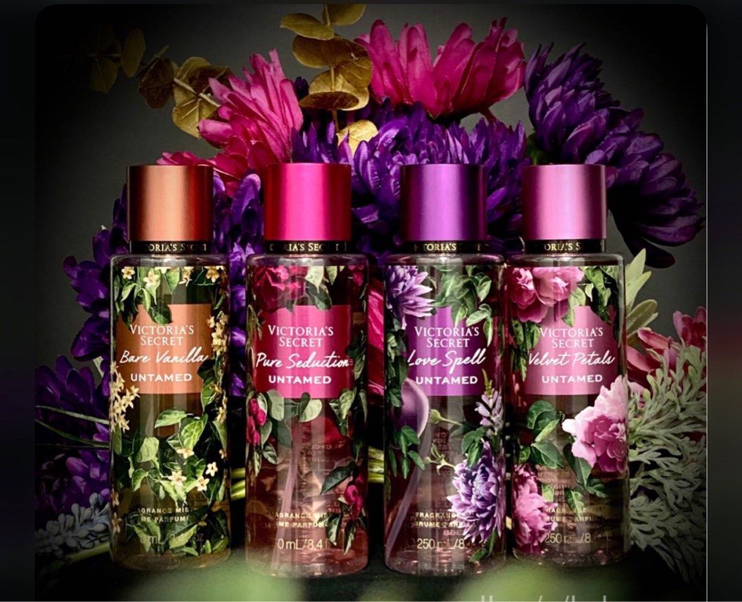 Victoria's Secret Velvet Petals Untamed Body Mist 250ml, Beauty ...