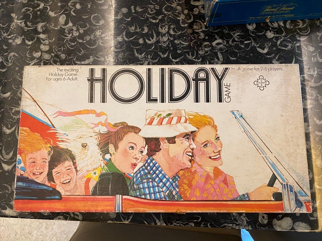 Vintage Holiday Board Game, Hobbies & Toys, Memorabilia & Collectibles ...