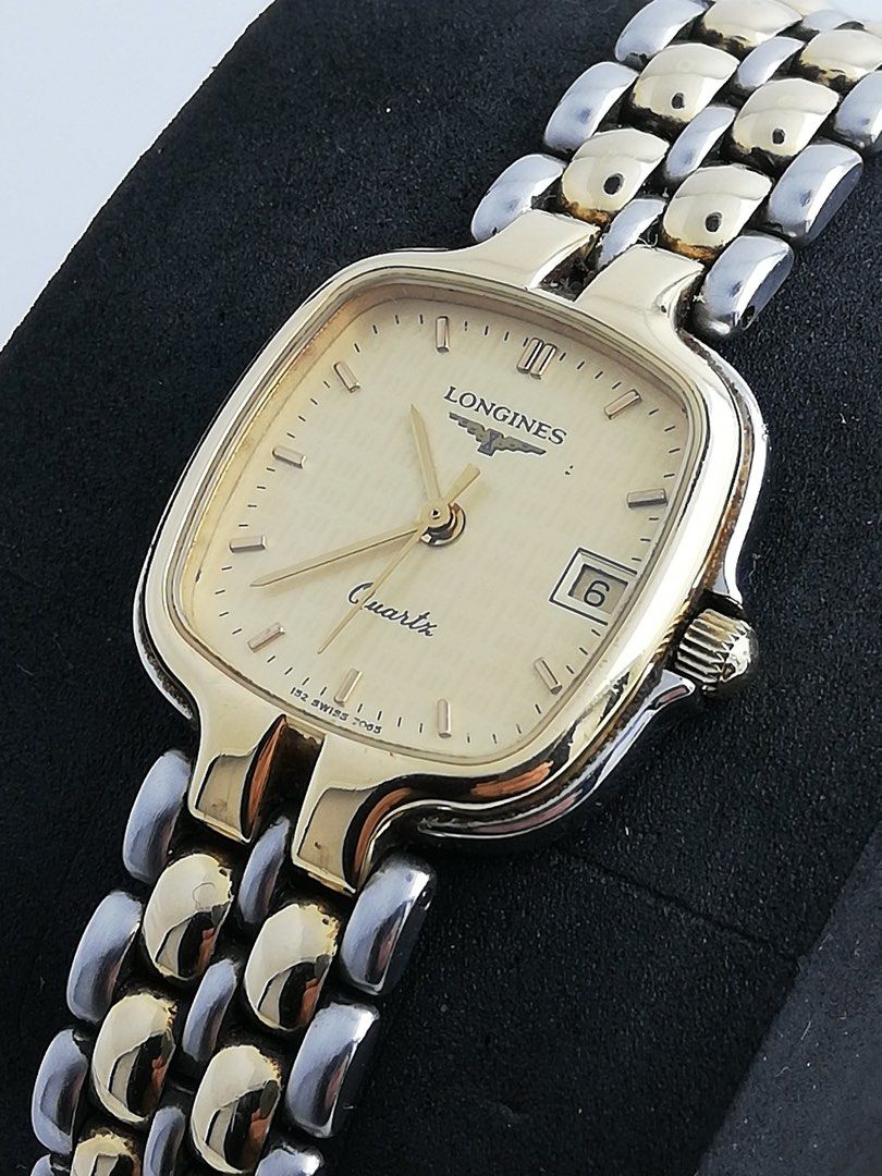Vintage Longines Flagship Quartz gold plated/steel 7065 (1980-1989 ...