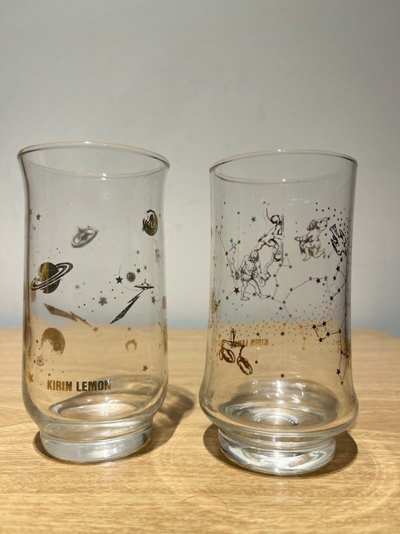 Vintage Pair Glass Kirin Lemon, Hobbies & Toys, Collectibles ...
