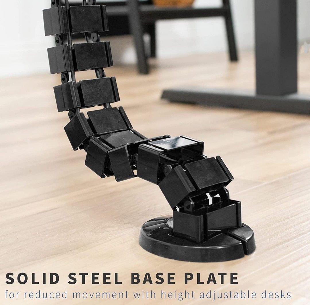 VIVO Vertebrae/Spine Cable Management Kit, Height Adjustable, Wire ...