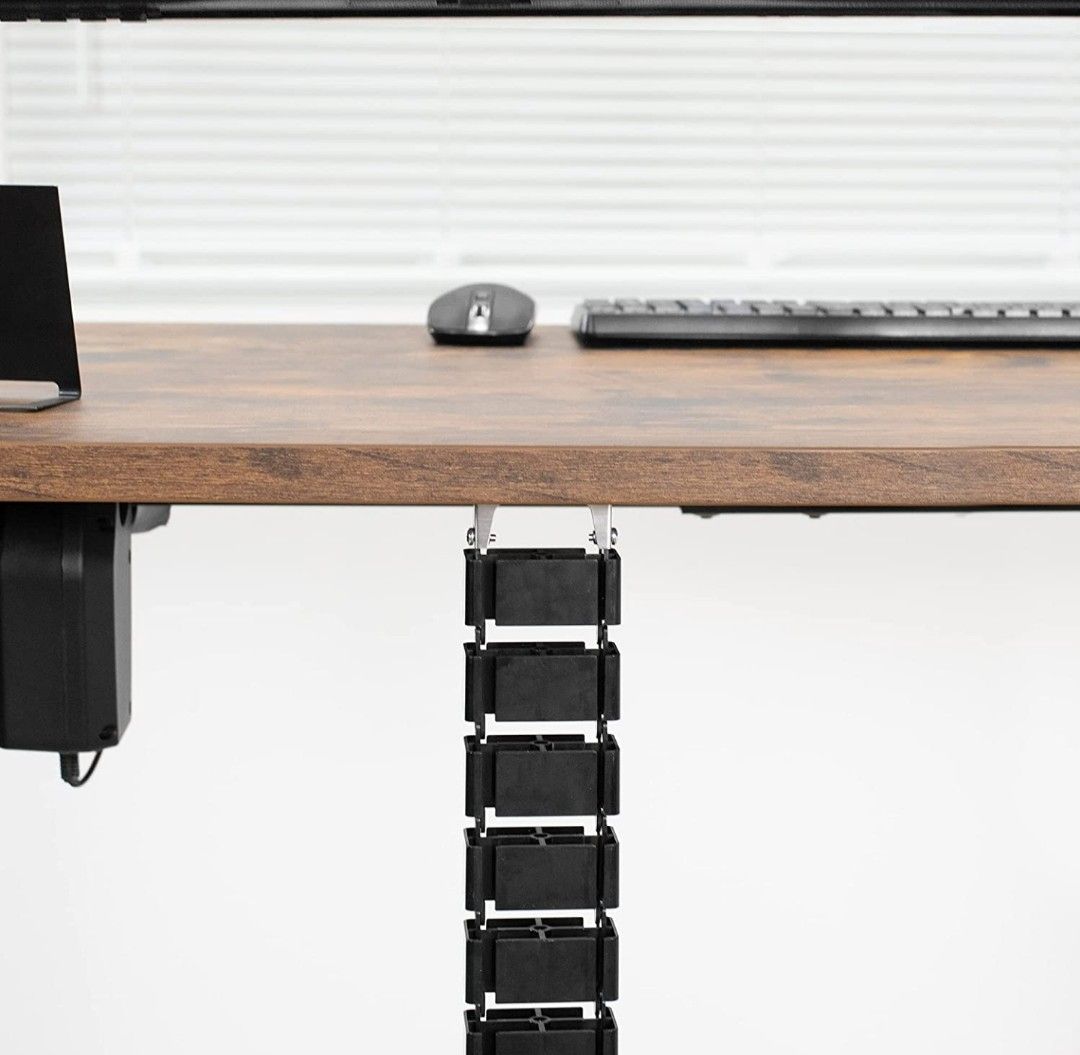 VIVO Vertebrae/Spine Cable Management Kit, Height Adjustable, Wire ...