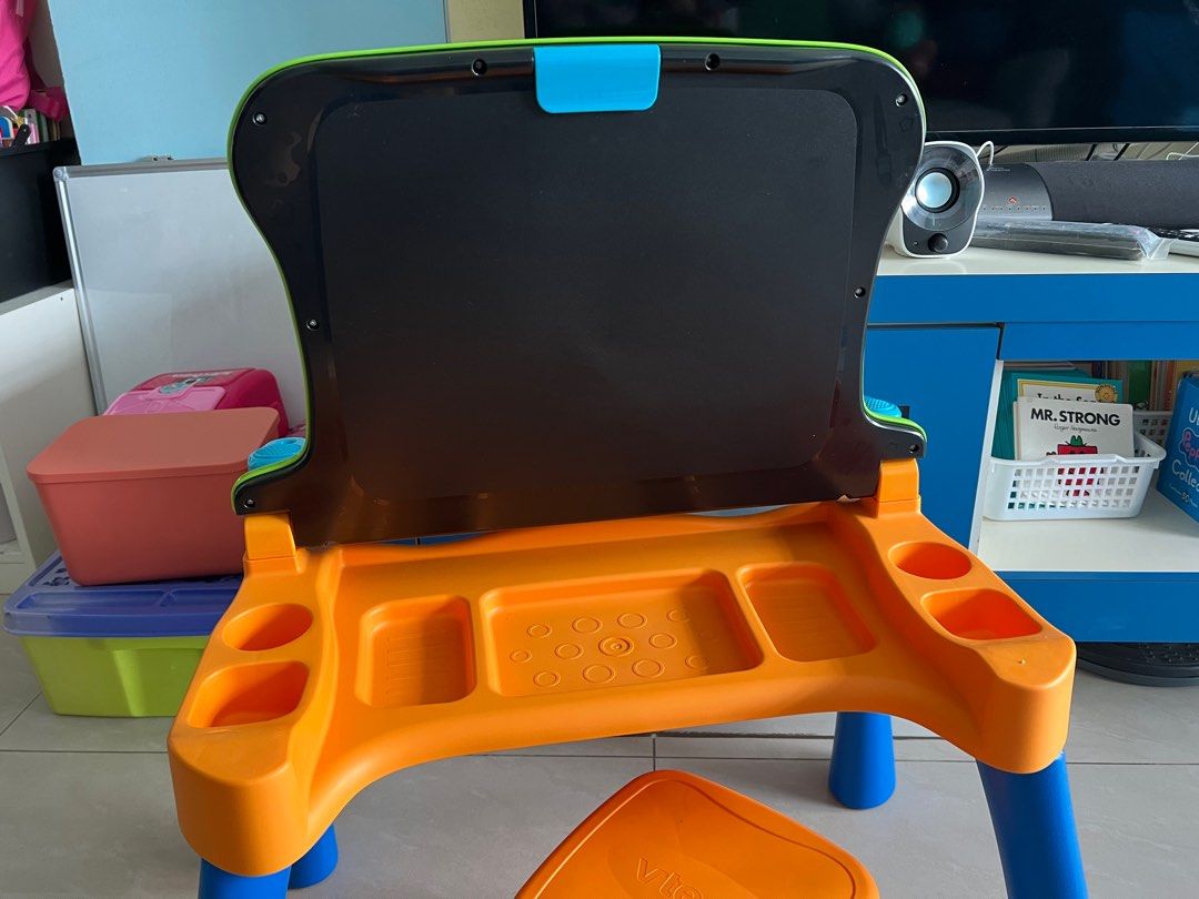 Vtech Touch & Learn Activity Desk & Expansion Pack, Babies & Kids ...