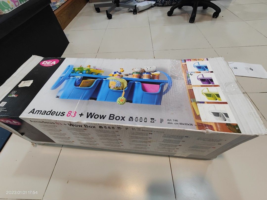 Wall shelf with 3 boxes slide in, Furniture & Home Living, Home ...