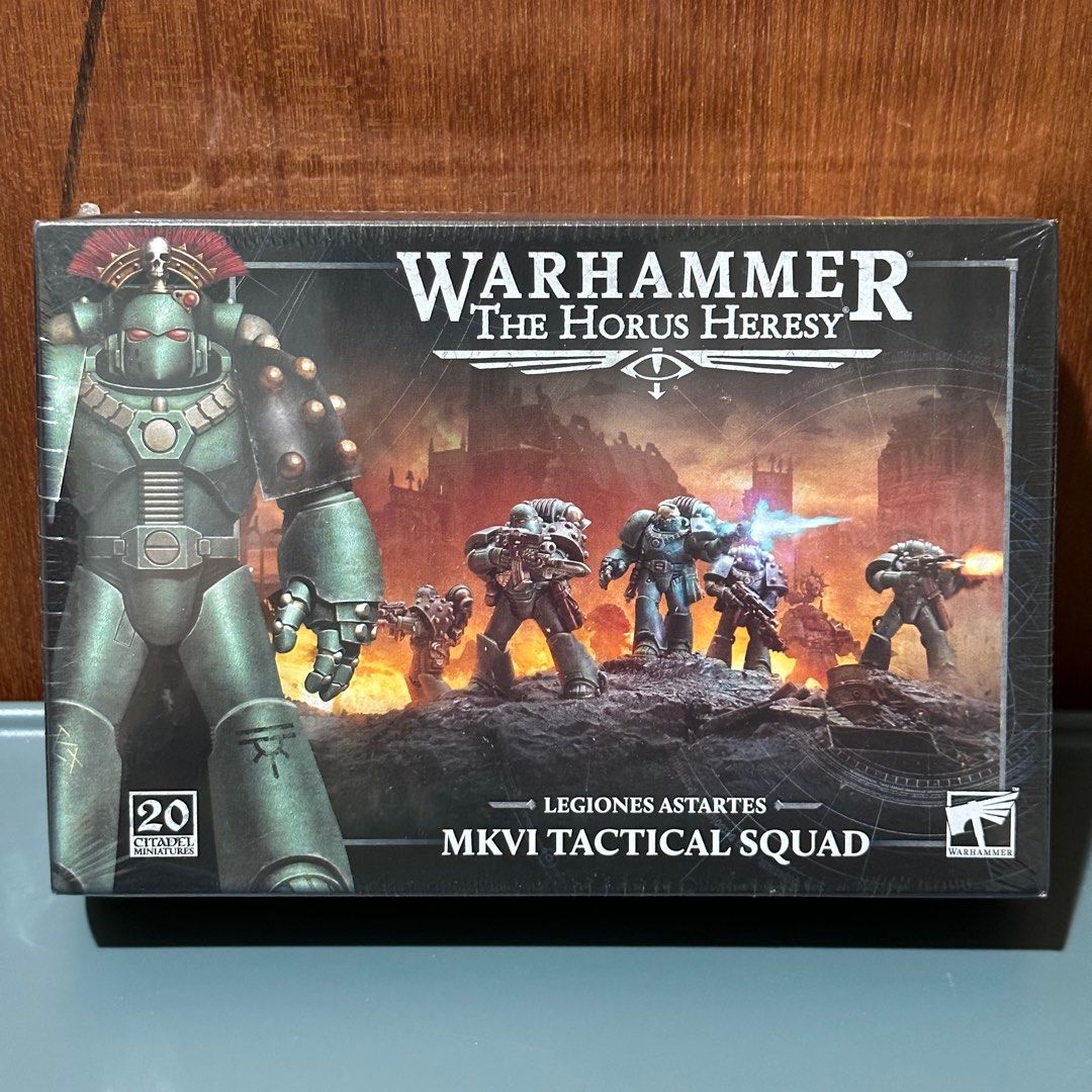 Warhammer 40k 30k Horus Heresy Legiones Astartes MKVI Tatctical Squad ...