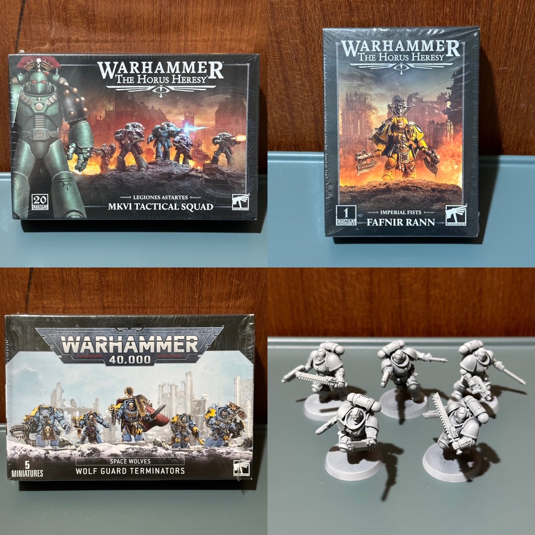 Warhammer 40k 30k Horus Heresy Legiones Astartes MKVI Tatctical Squad ...