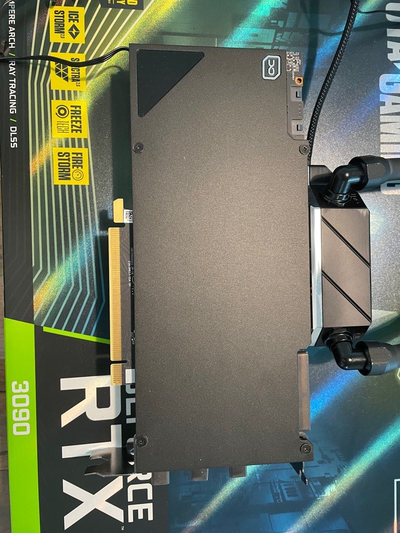 Water cooled Zotac RTX 3090 Trinity, Computers & Tech, Parts ...