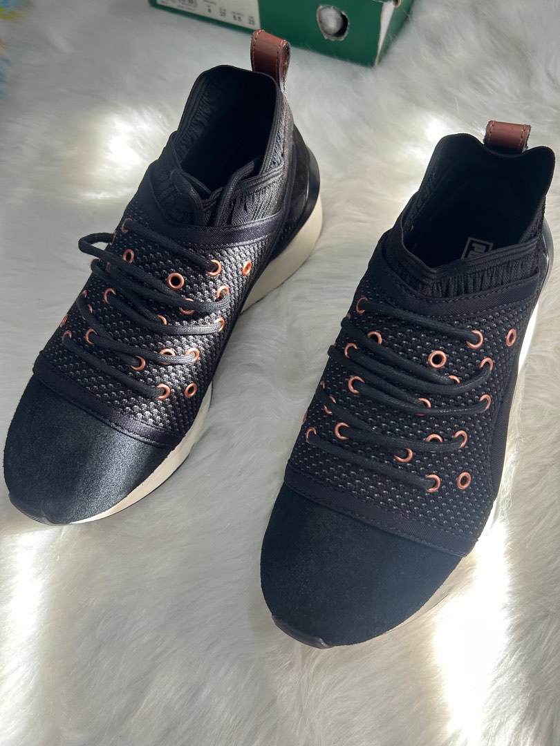 Women's Sneakers - Puma Pearl VR Black, Women's Fashion, Footwear ...