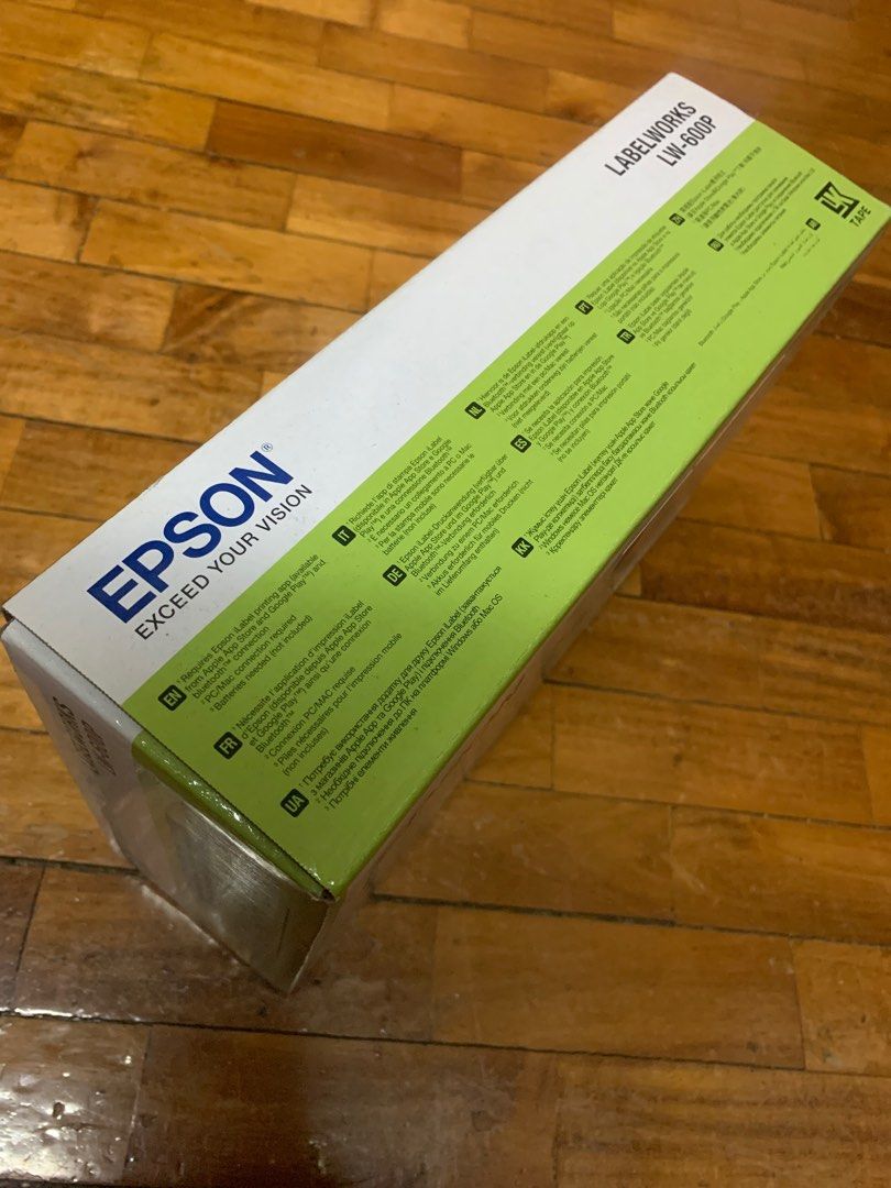 [WTS/LFB] Official Epson Labelworks LW-600P Portable Label Printer ...
