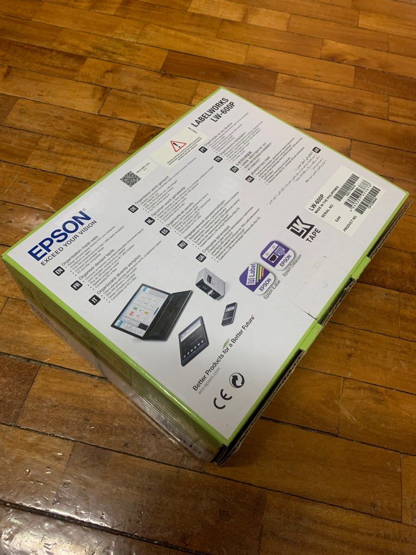 [WTS/LFB] Official Epson Labelworks LW-600P Portable Label Printer ...