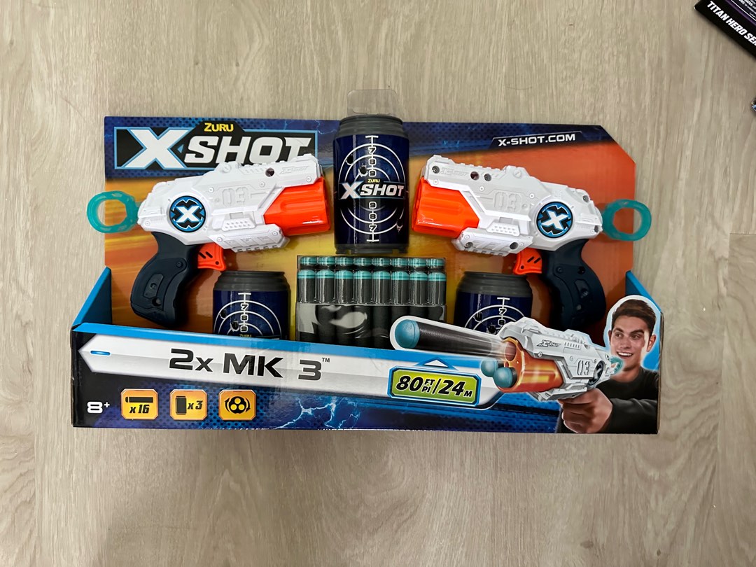 X Shot Mk 3 (x2) Brand New Not Nerf, Hobbies & Toys, Toys & Games on ...