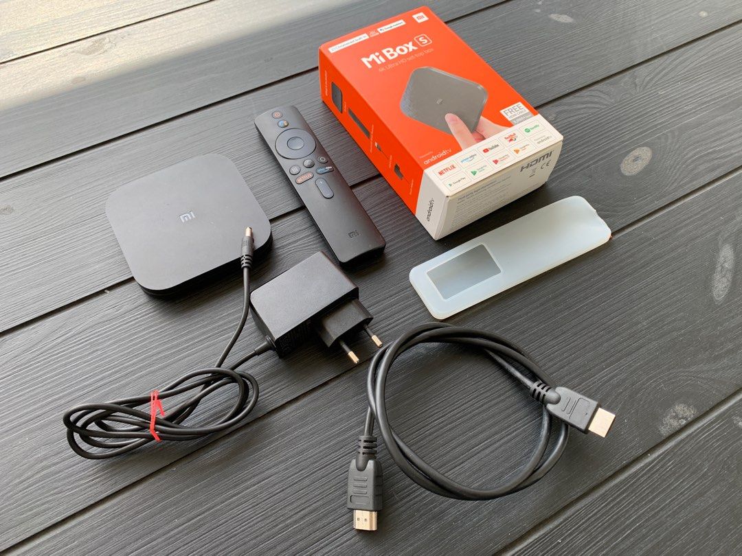 Xiaomi Mi Box S 4K Ultra HD Android TV Media Streaming Set Top Box, TV ...