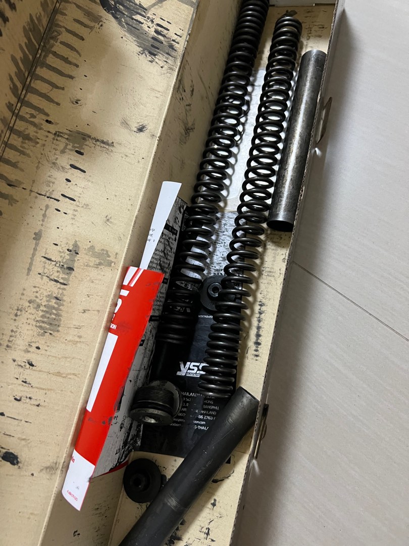 XMAX original fork suspension, Motorcycles, Motorcycle Accessories on ...