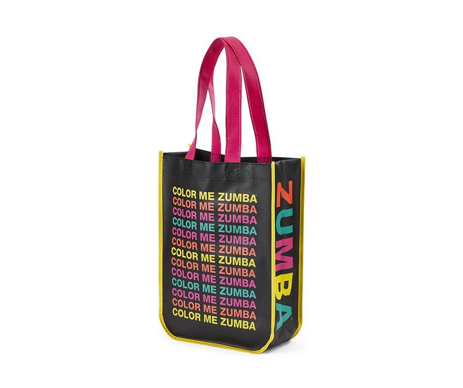 Zumba Dance in Color Reusable Tote Bag, Women's Fashion, Bags & Wallets ...