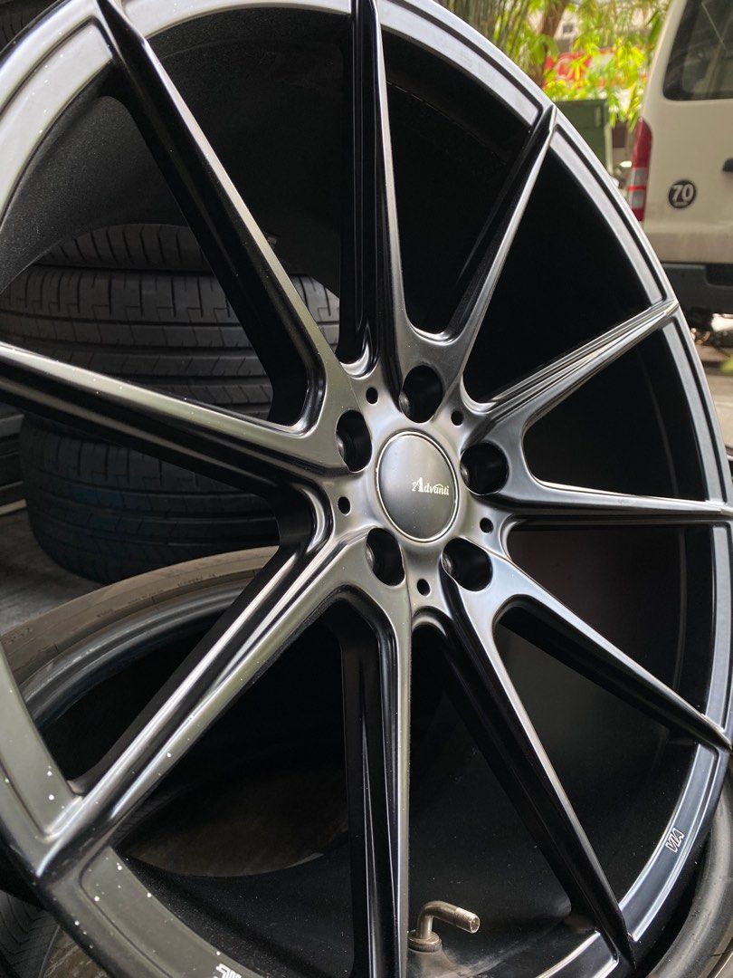 18” ADVANTI CONCAVE RIM 5x100 - RAYS SUBARU WISH VOLKSRACING SSR TE37 ...