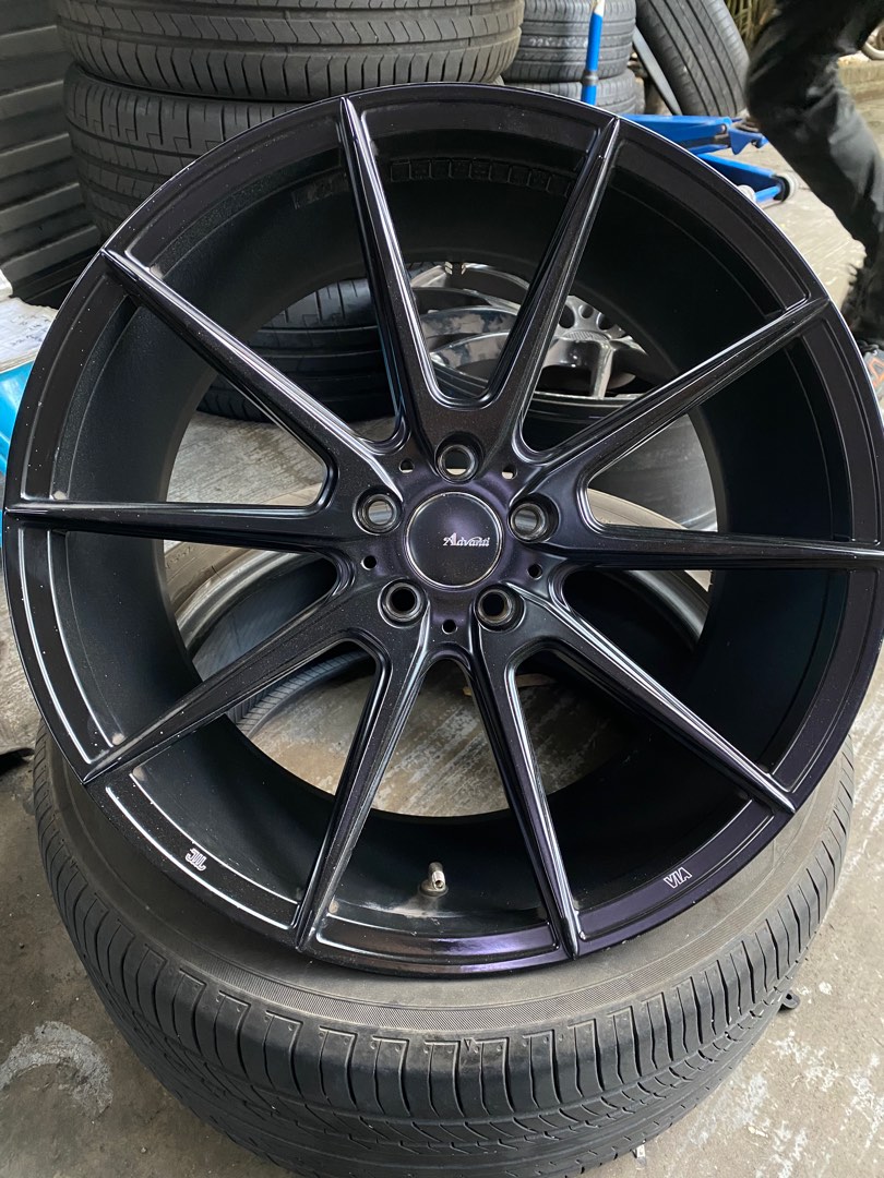 18” ADVANTI CONCAVE RIM 5x100 - RAYS SUBARU WISH VOLKSRACING SSR TE37 ...
