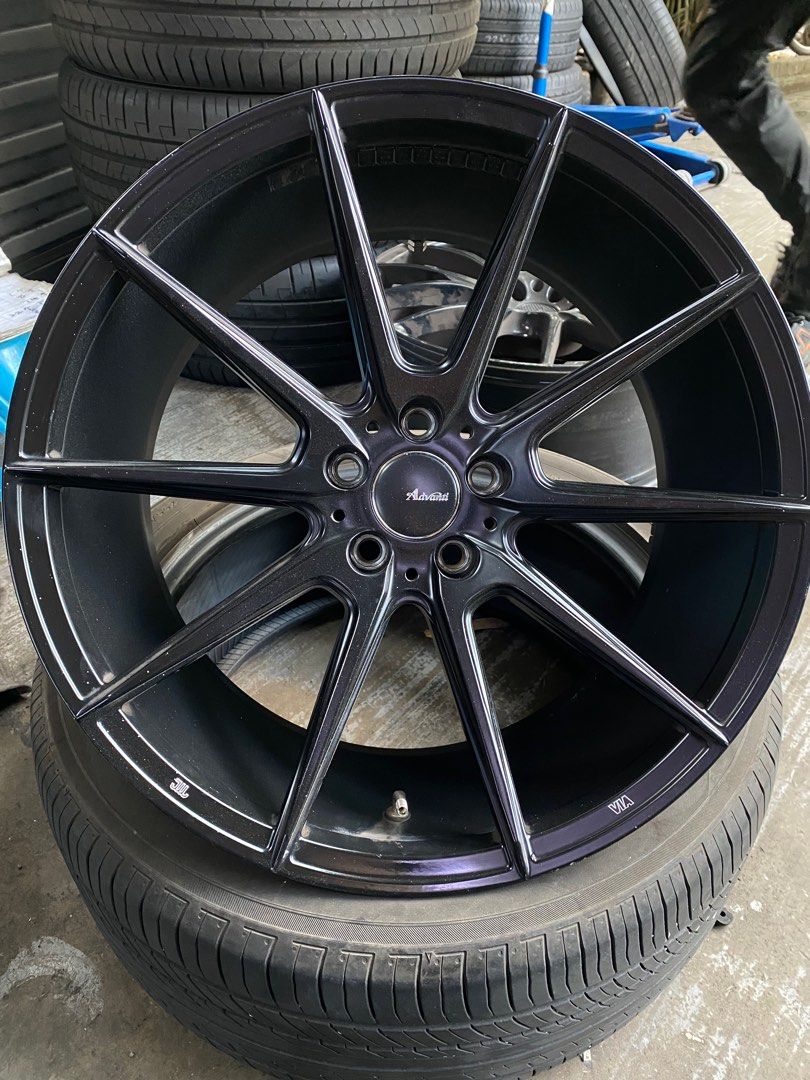 18” ADVANTI CONCAVE RIM 5x100 - RAYS SUBARU WISH VOLKSRACING SSR TE37 ...