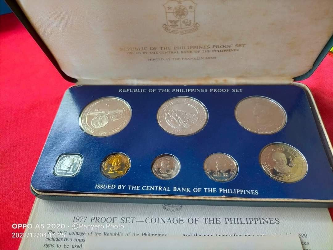 1977 proof set complete with certicate of authenticity, Hobbies & Toys ...