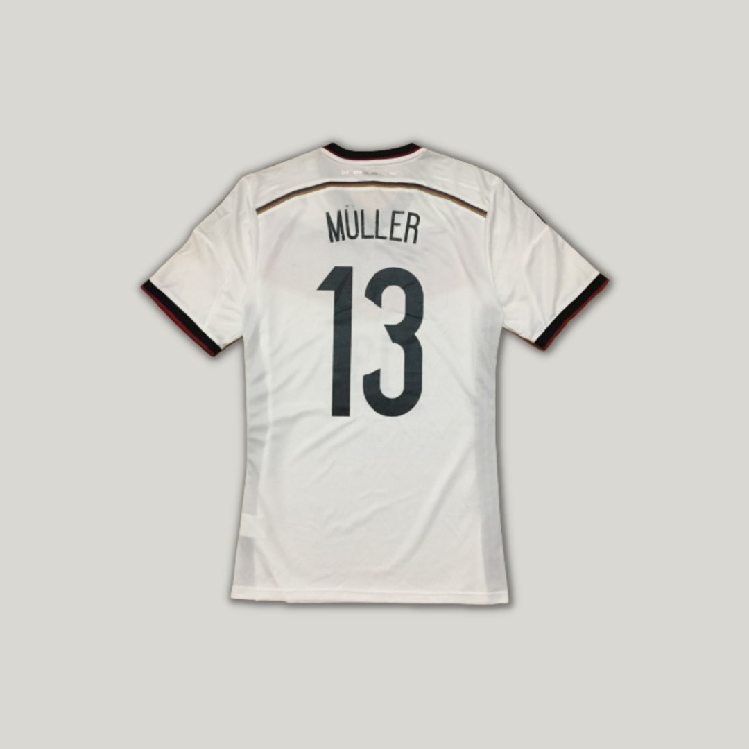 2014 THOMAS MULLER GERMANY WORLD CUP HOME JERSEY, Men's Fashion ...