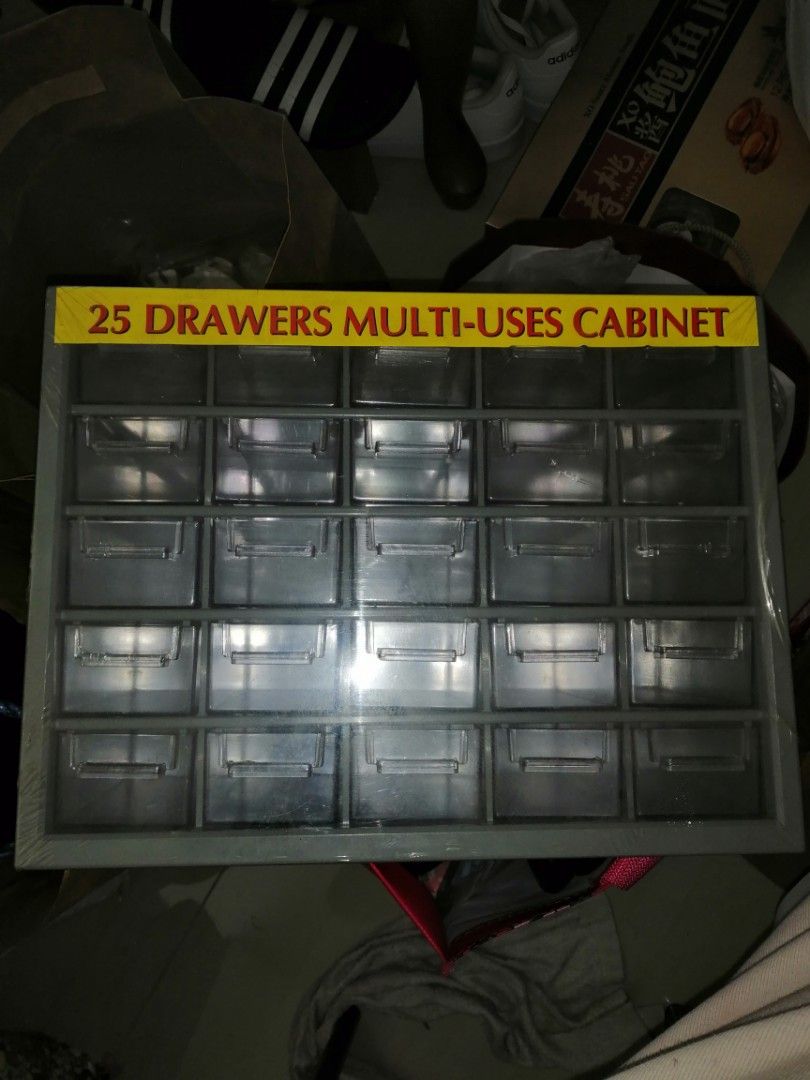 25 drawers multi uses cabinet, Women's Fashion, Jewelry & Organisers ...