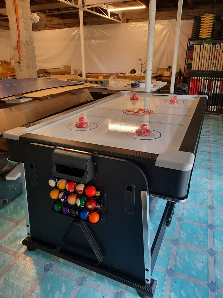 4in1 7ft multi gaming table with complete set, Sports Equipment, Sports ...