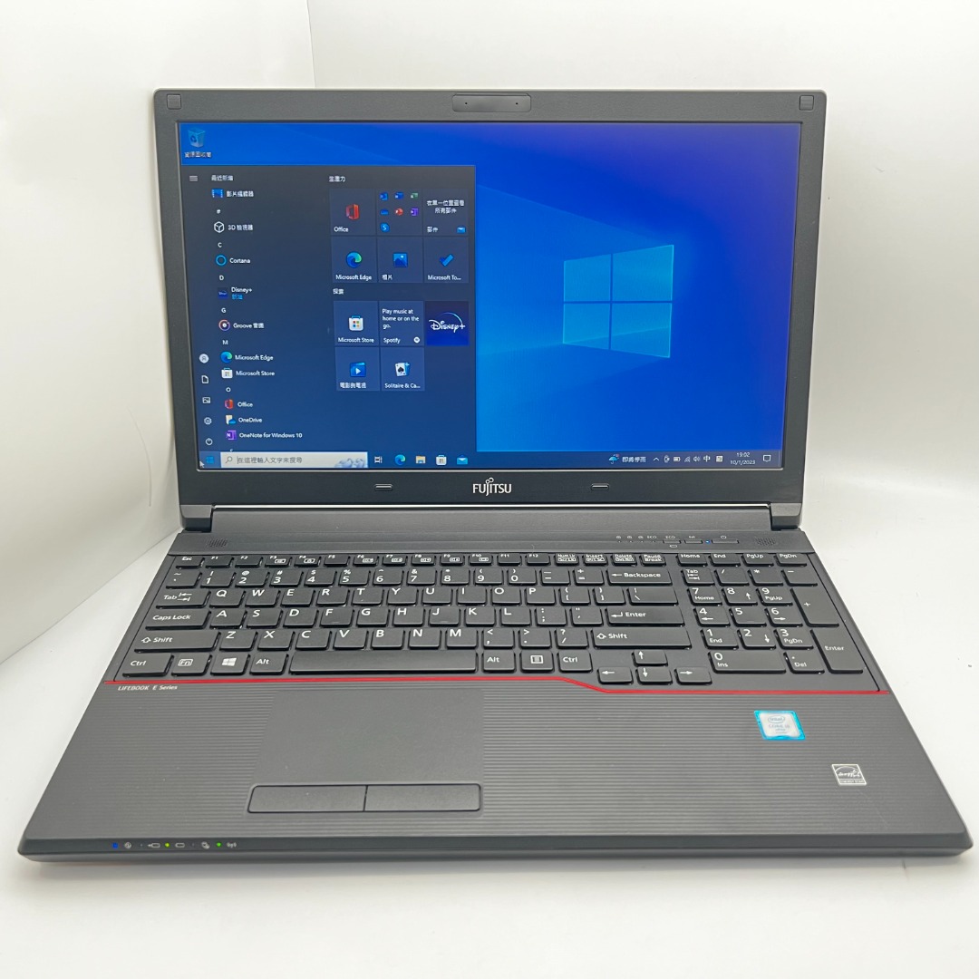 日本製 Fujitsu Lifebook E556文書商務筆電15.6吋 i5/6代 Ram 8GB DDR4 256GB SSD/運行快速/FAST/Notebook/Laptop/上網文書 ...