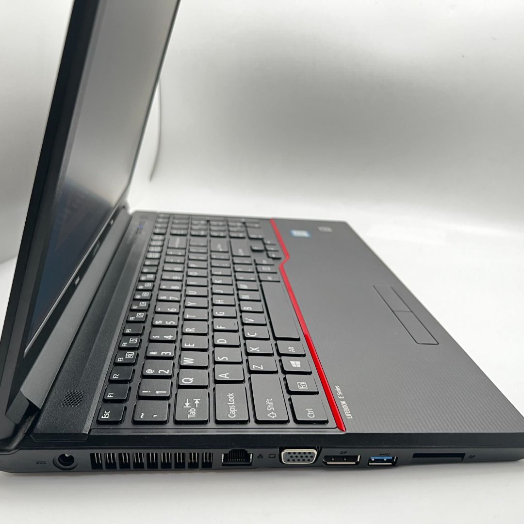 日本製 Fujitsu Lifebook E556文書商務筆電15.6吋 i5/6代 Ram 8GB DDR4 256GB SSD/運行快速/FAST/Notebook/Laptop/上網文書 ...