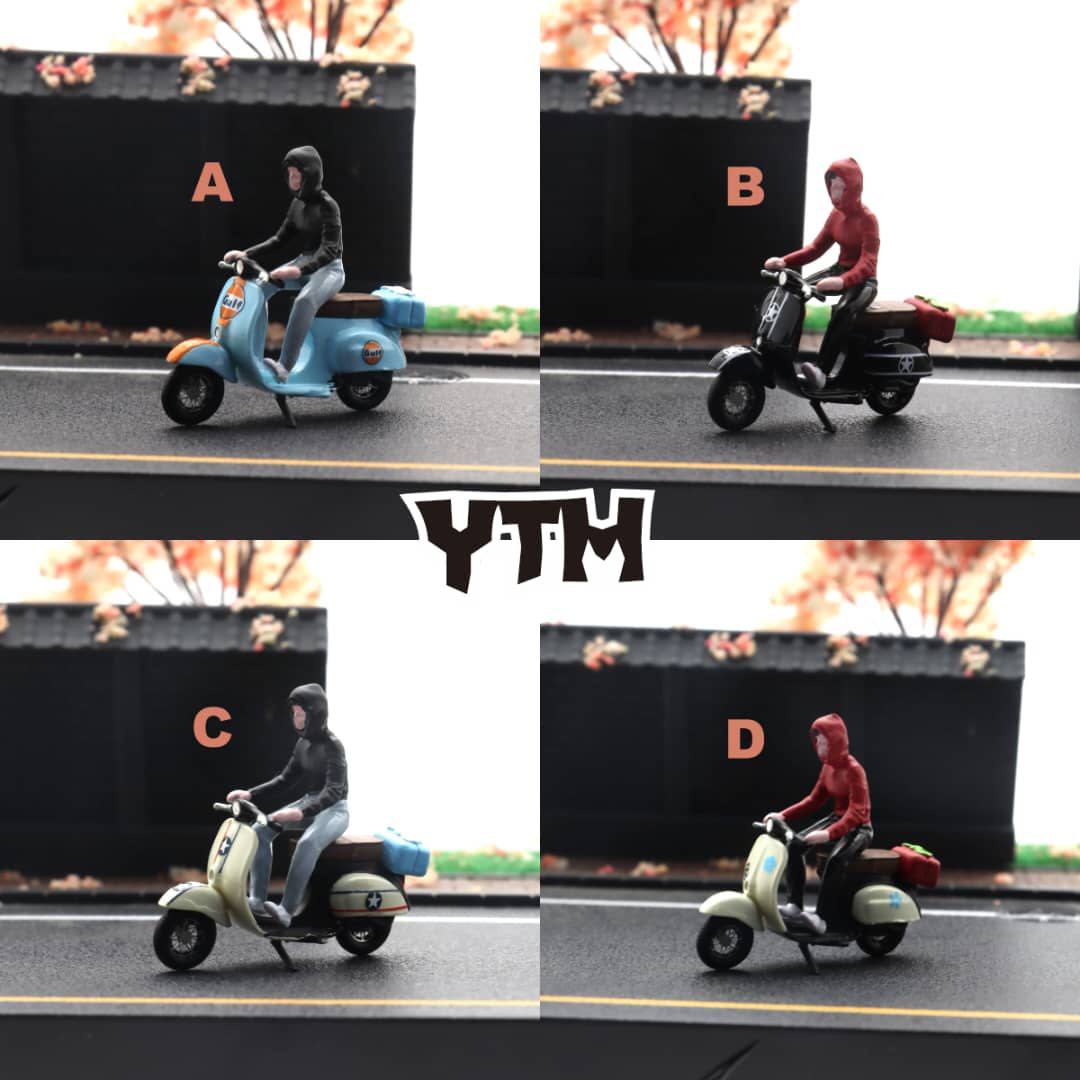 預訂 pre-order**** YTM 1:64樹脂模型 Electric Bike電動單車, 預購 - Carousell