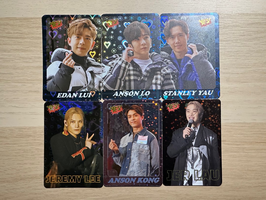 [送精品] Yes card 90期 閃卡 Mirror Anson Lo Jer Anson Kong Jeremy Edan Stanley 全民造星 ViuTV, 興趣及遊戲, 收藏品及 ...