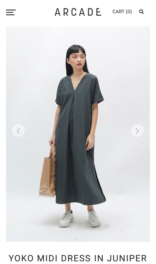 A for Arcade: Yoko Midi Dress, Women's Fashion, Dresses & Sets, Dresses ...