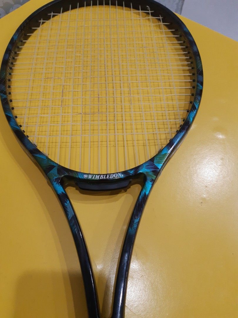 A Very Rare Tropical Design Wimbledon Tennis Racquet for Tennis Racquet ...