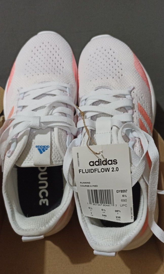 Adidas Fluid flow 2.0, Women's Fashion, Footwear, Sneakers on Carousell