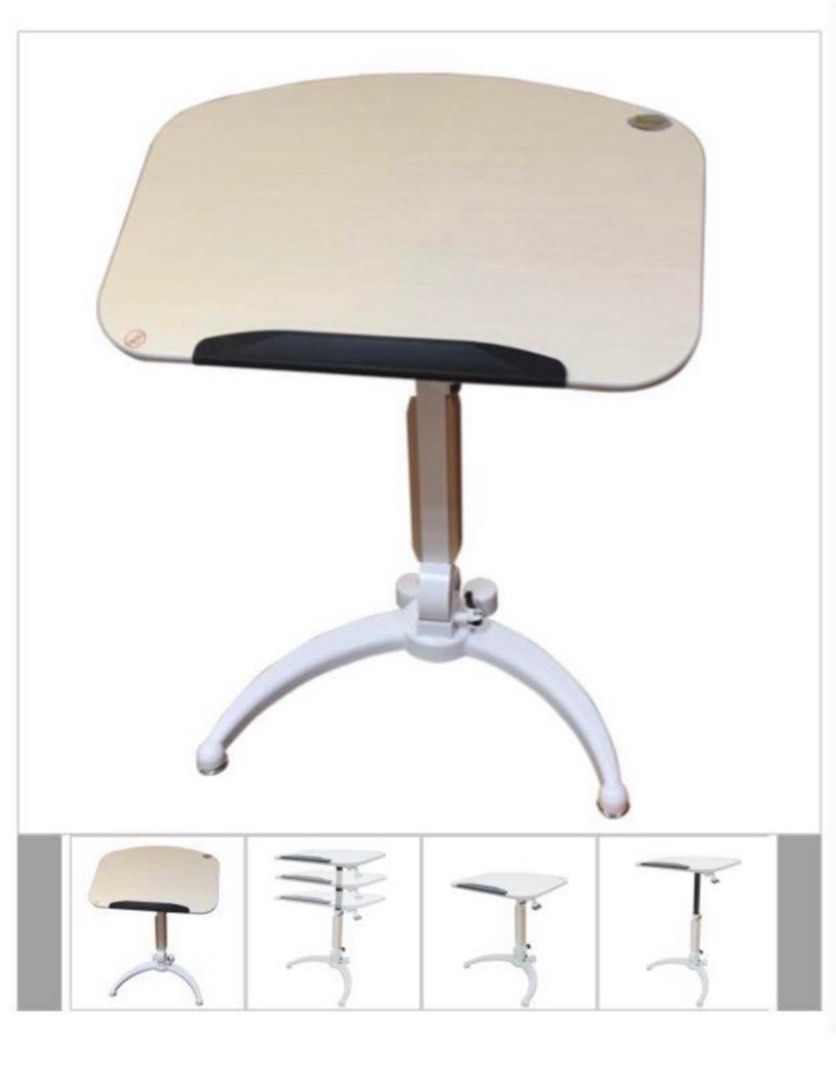 Ergoworks desk IMPACT study table IP-333L - Mobile Gas Lift Height ...