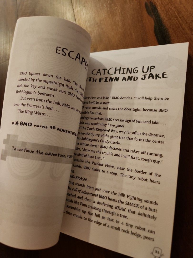 ADVENTURE TIME BMO'S DAY OUT Which Way Dude? By max brallier, Hobbies ...