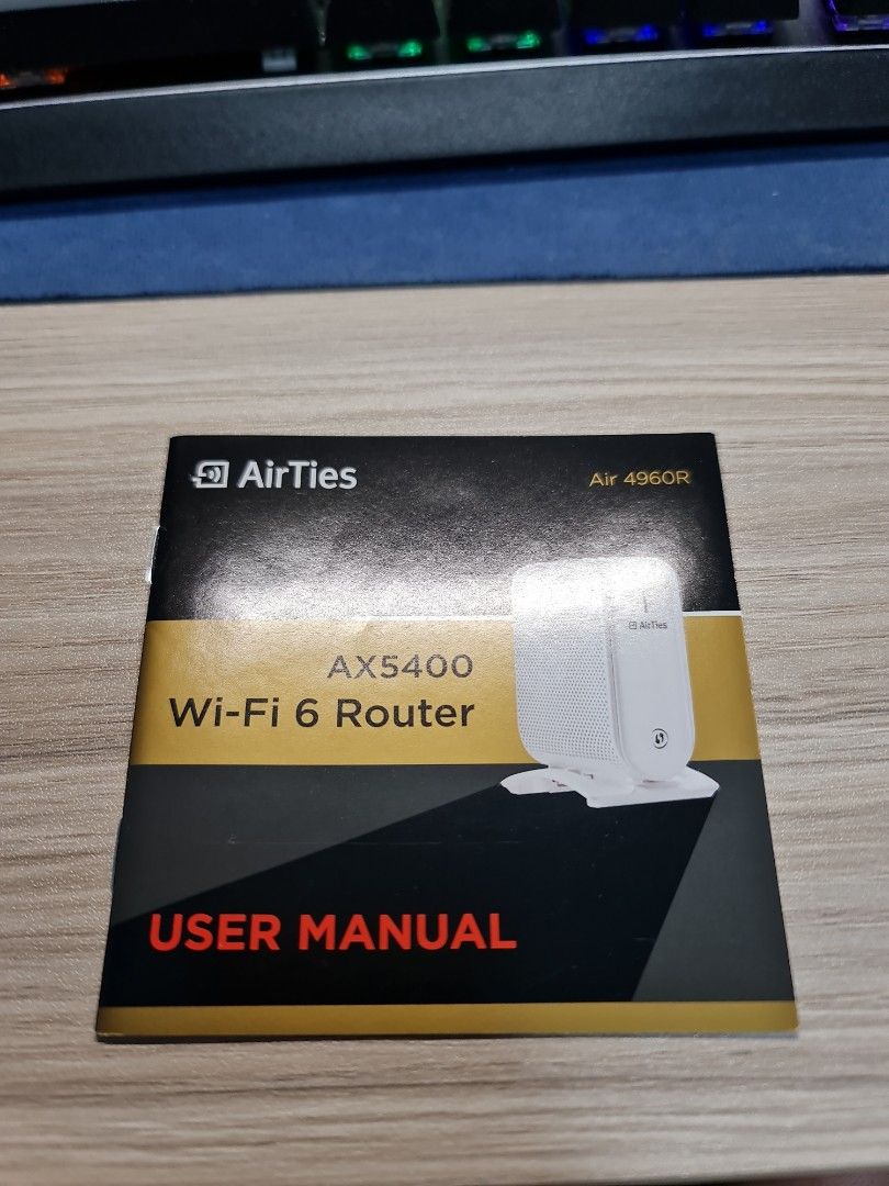 AirTies Wifi 6 router, TV & Home Appliances, Electrical, Adaptors ...