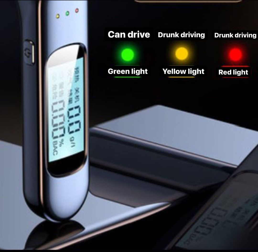 Alcohol Percentage Detector Tester Detector Blowing Type Special ...