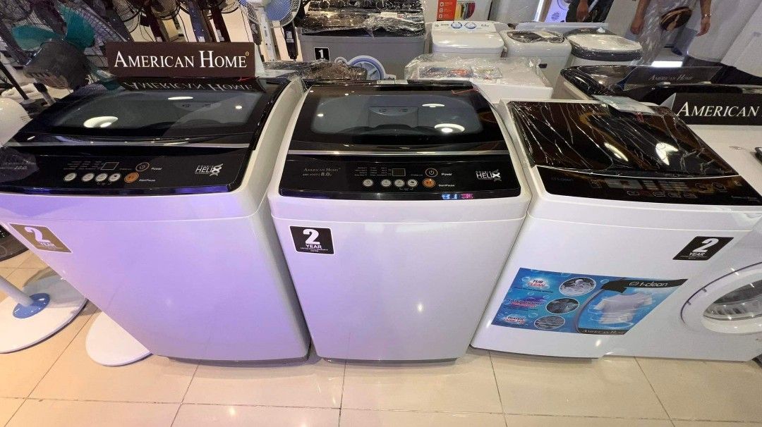AMERICAN HOME TOPLOAD (FULLY AUTOMATIC WASHING MACHINE), TV & Home ...