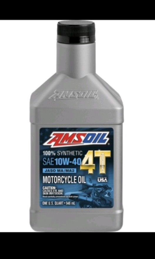 Amsoil 10w-40 fully synthetic, Motorcycles, Motorcycle Accessories on ...